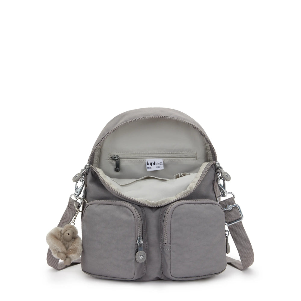 FIREFLY UP | Small Backpack Covertible To Shoulder Bag | Kipling