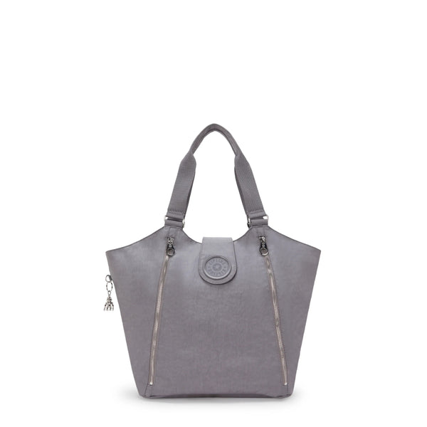 RECICELY | Medium Tote with Zipped & Magnetic Closure | Kipling