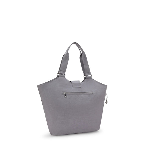 RECICELY | Medium Tote with Zipped & Magnetic Closure | Kipling
